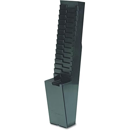 Amazon.com : Acroprint 81-0118-000 25-Pocket Expanding Time Card Rack ...