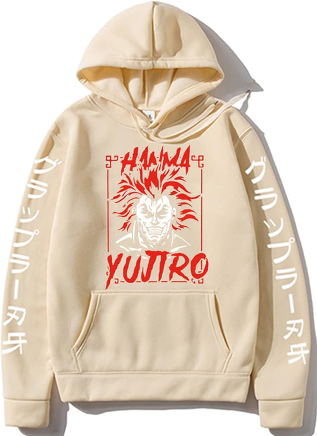 Amazon.com: Hanma Baki Cosplay Hoodie Unisex Baki The Grapple Hollaween ...