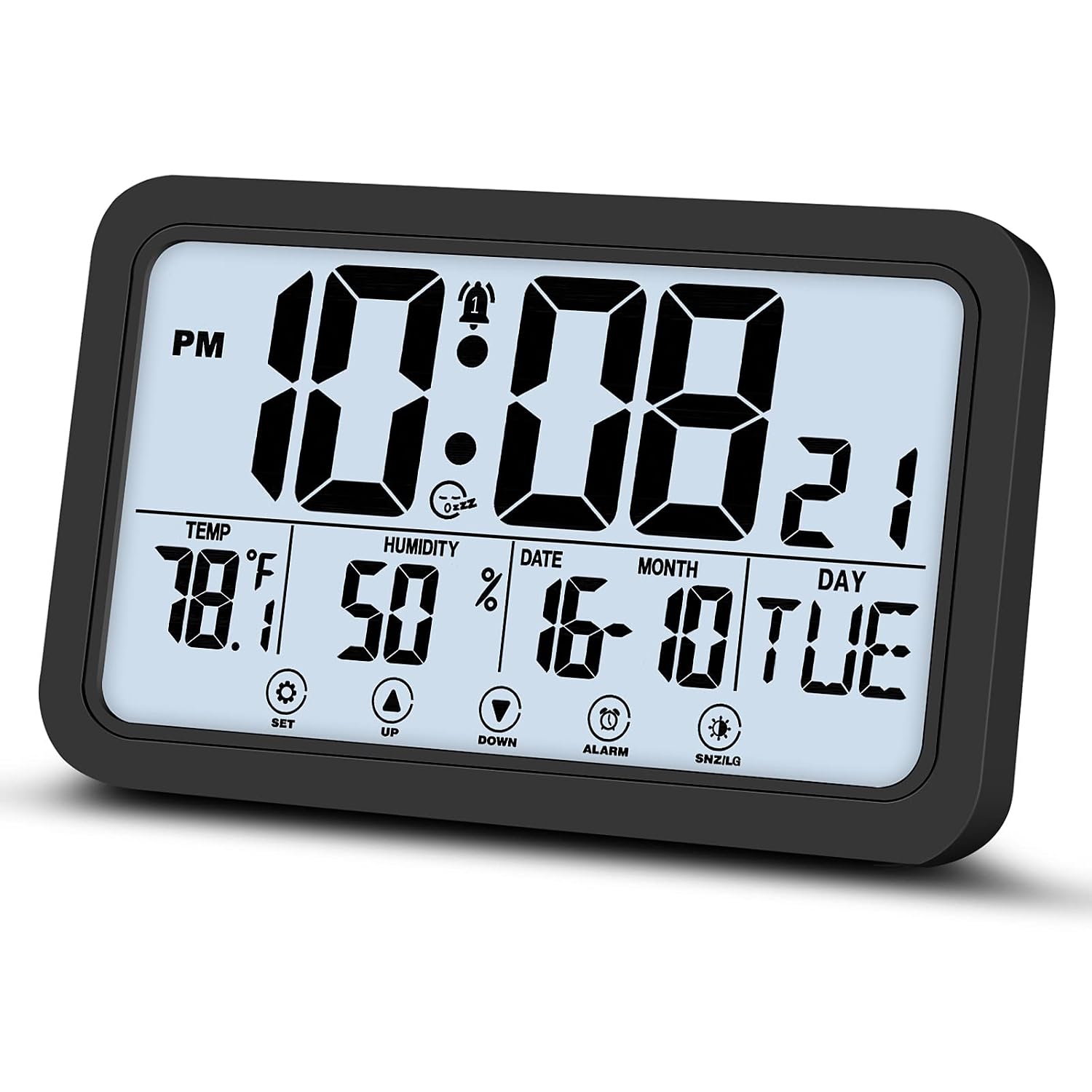 Buy Digital Clock, Digital Wall Clock Battery Operated, Clocks with ...