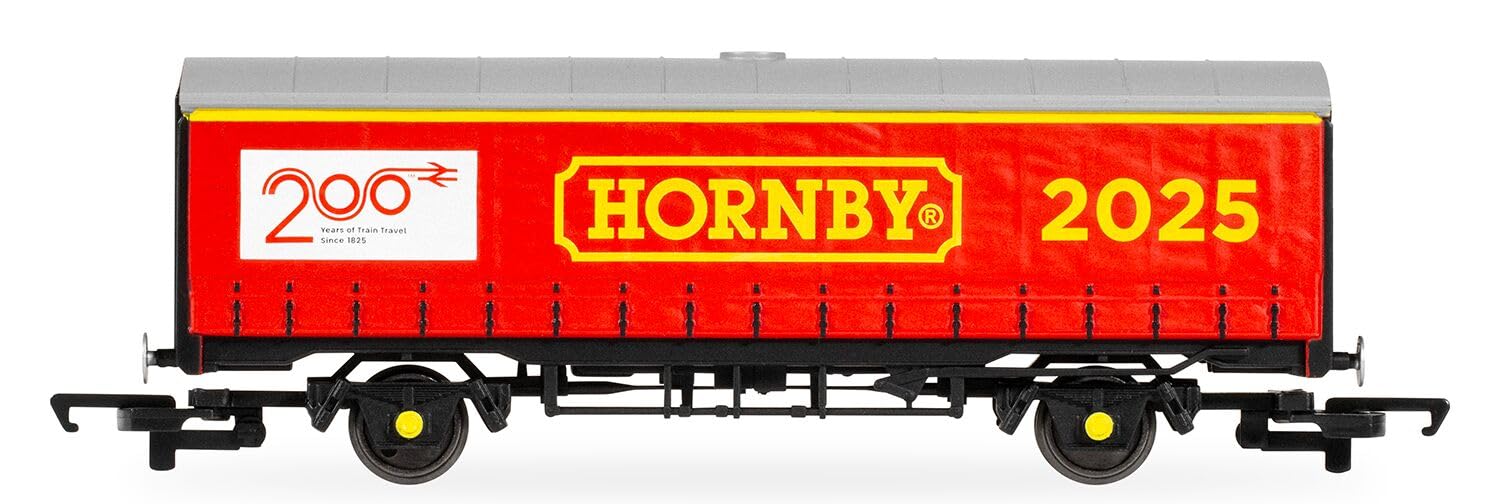 Hornby R60281 2025 wagon Freight Wagons, Red/Yellow – BigaMart