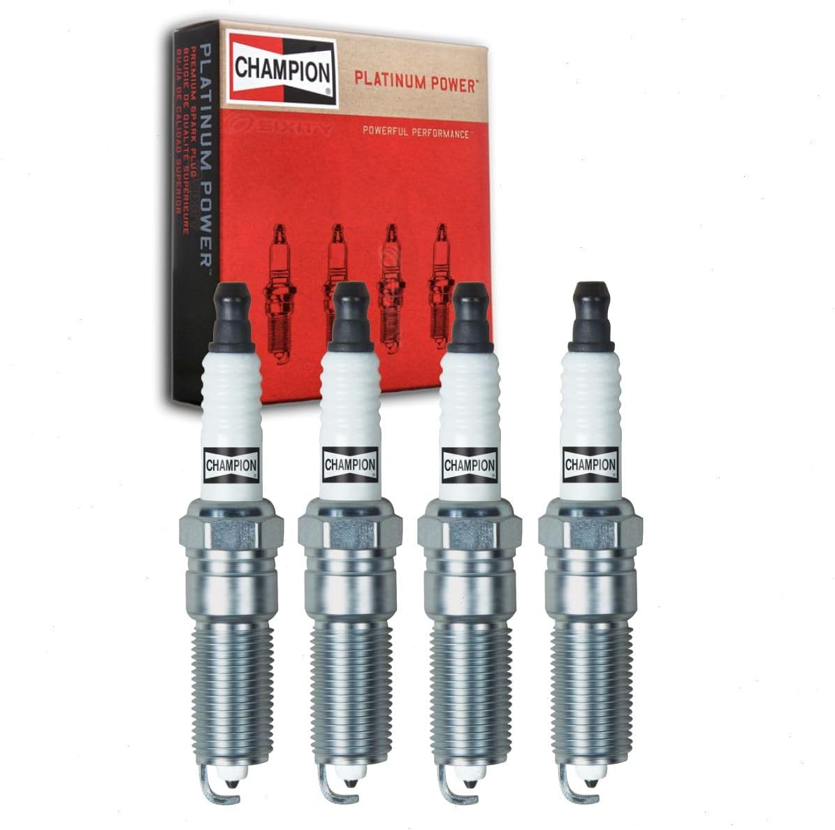 Amazon.com: 4 pc Champion Platinum Spark Plugs compatible with Mazda 3 ...