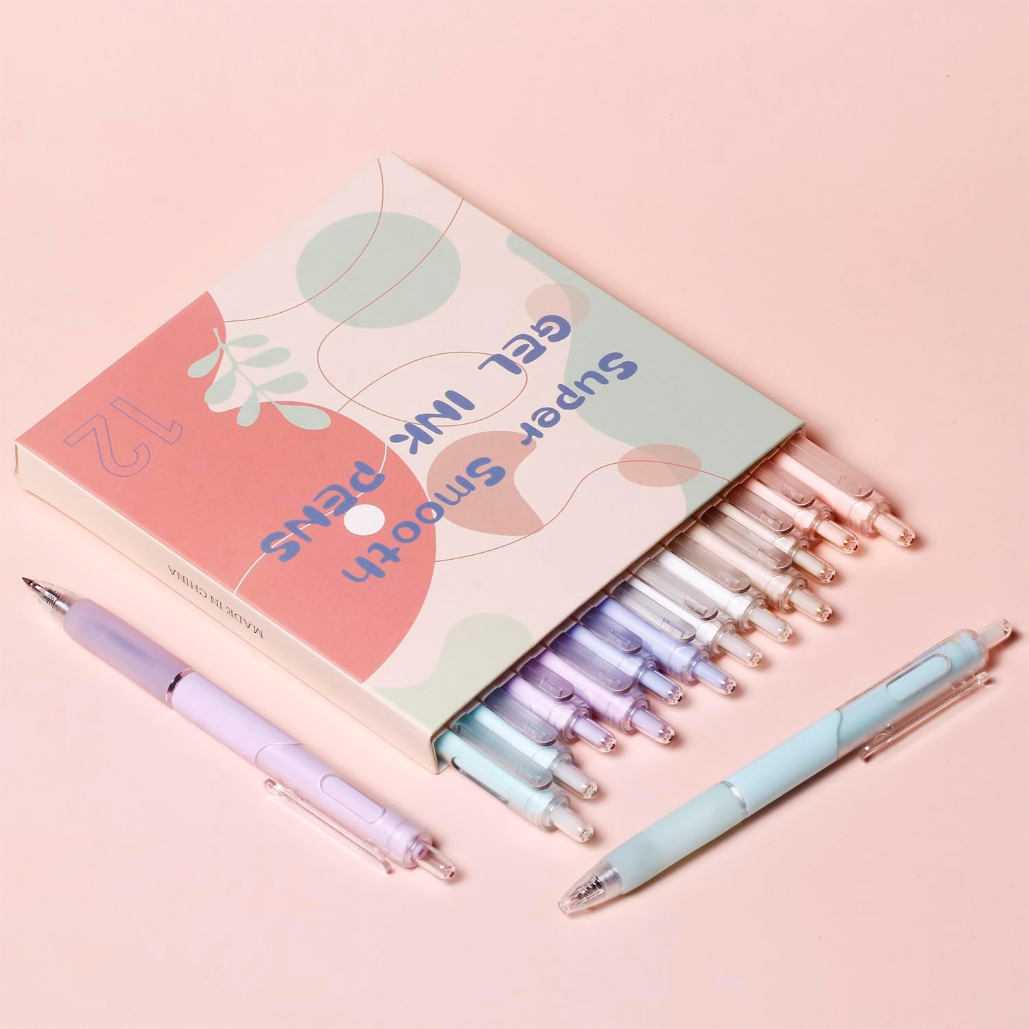 Amazon.com: BBZHUO Ultra Fine Pens for Writing 0.38 Retractable Black ...