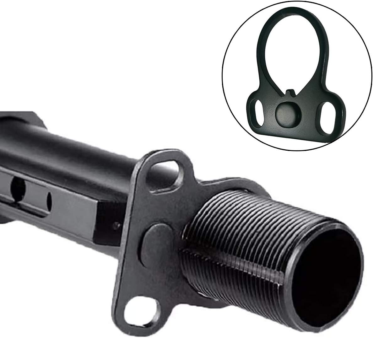 Sling Adapter Sling Mount Dual Loop Steel Single Point Sling Adapter ...