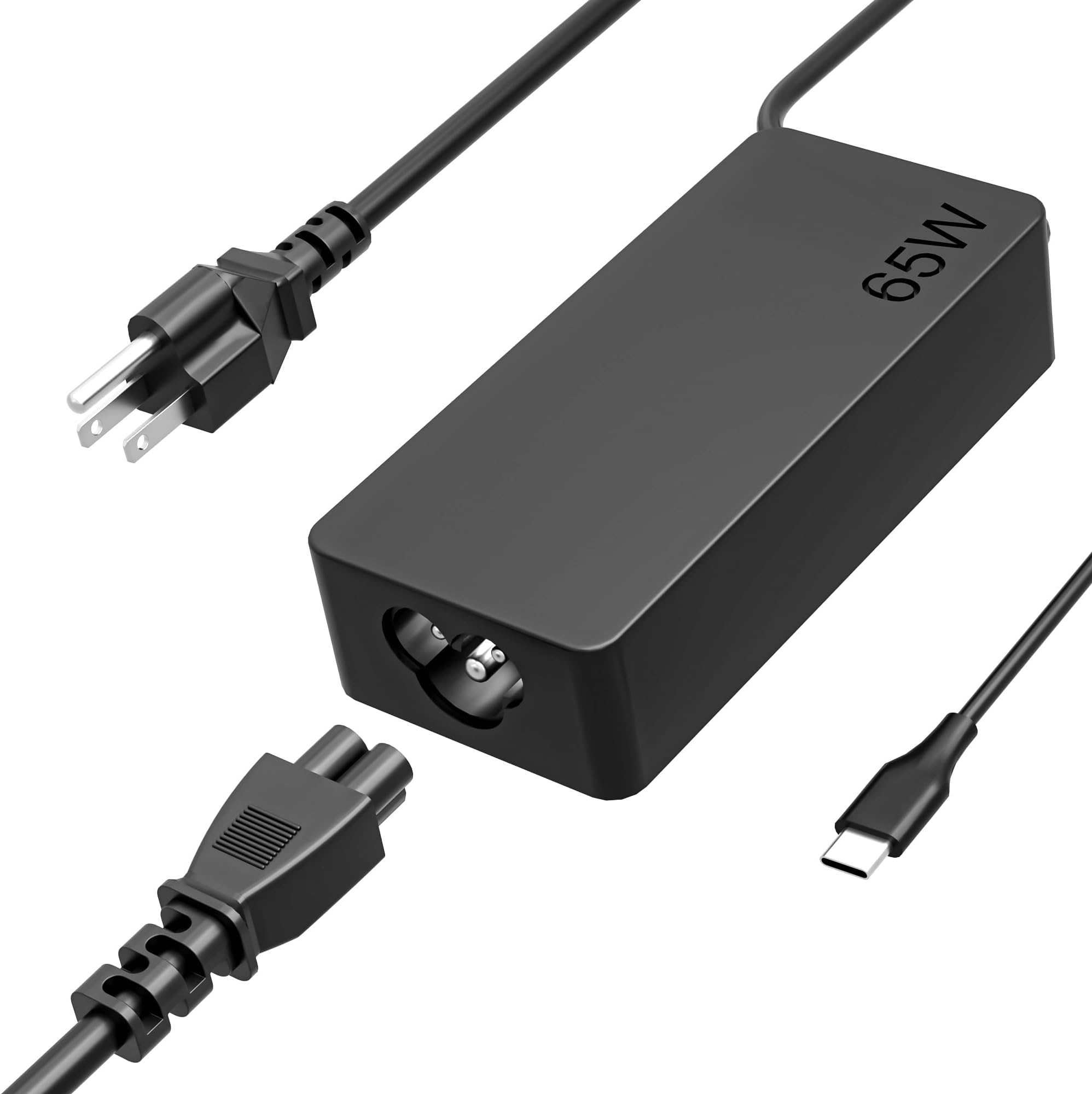 Amazon.com: 65W USB C Laptop Charger for Lenovo Thinkpad T480 T580 ...