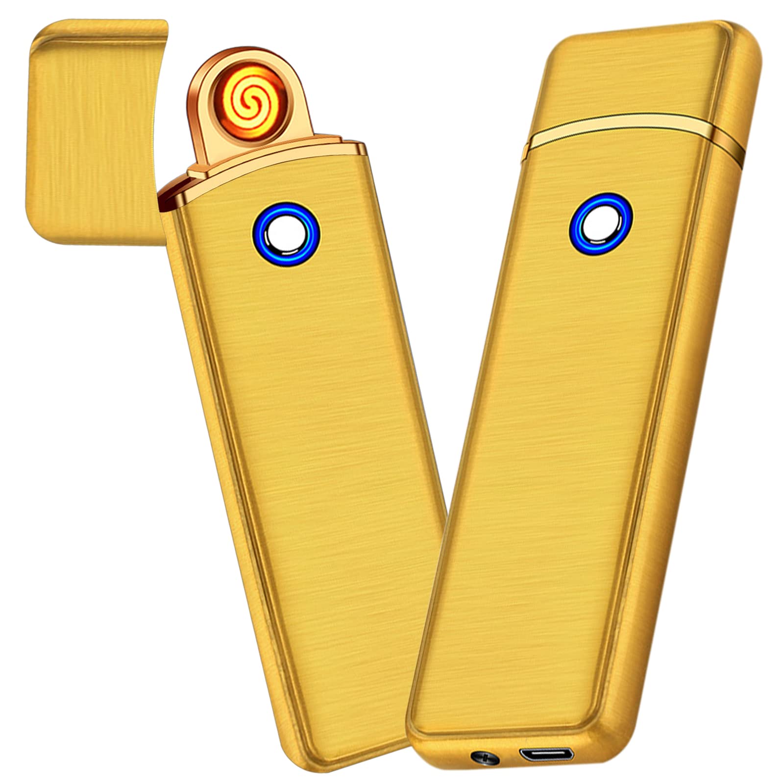 Amazon.com: Electronic Lighter, Smart USB Rechargeable Lighter, Cool ...