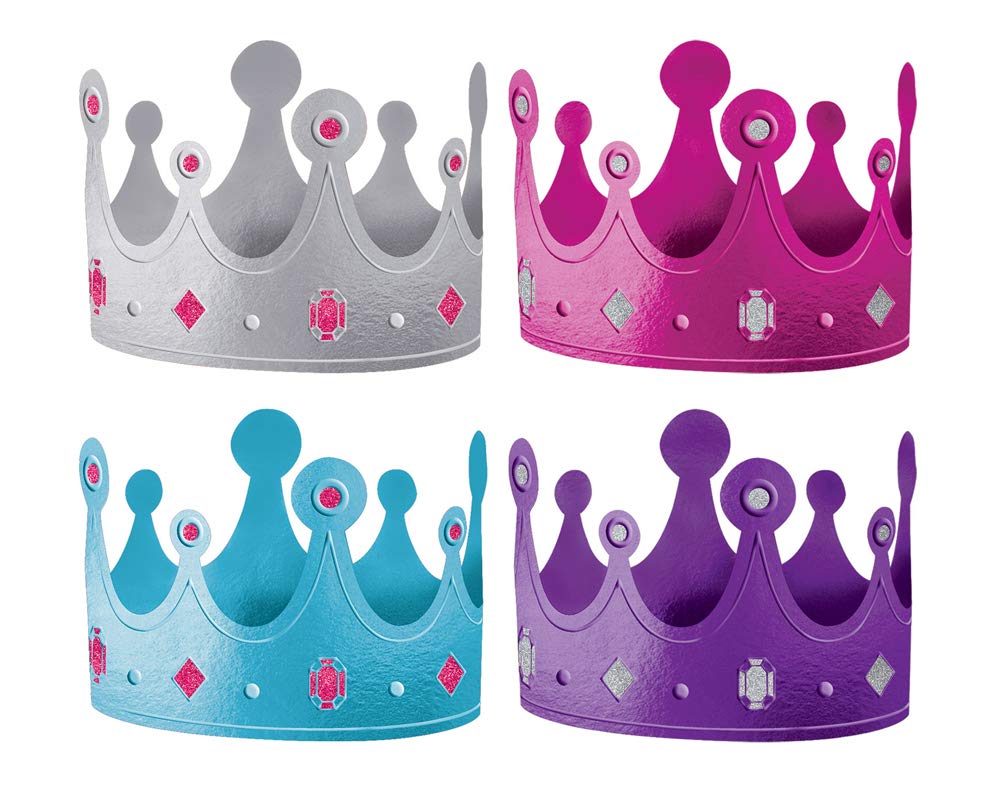 Pink Paper Crowns Birthday Crown Making || Queen Crown 👑 Making