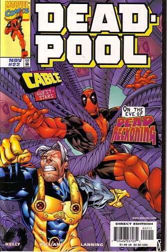 Amazon.com: Deadpool [Vol 1, #22, Comic Book]: J. Kelly: Books