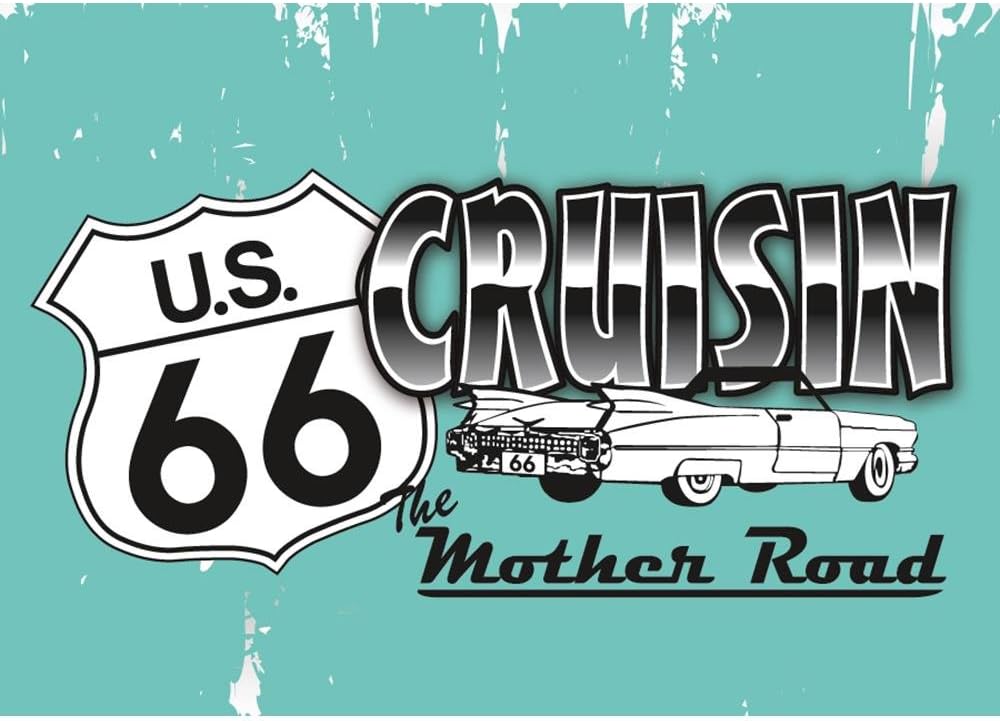 Amazon.com: Signs 4 Fun MGR664 66 Cruisin Magnet : Home & Kitchen