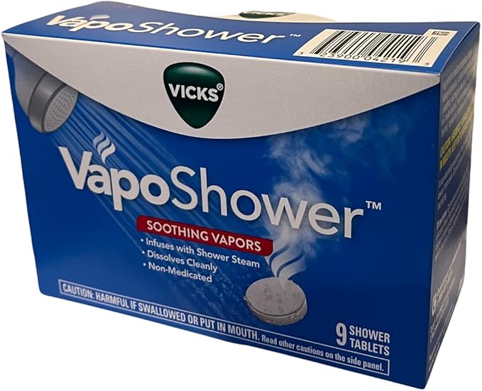 Amazon.com: Vicks VapoShower, Shower Tablet, Shower Bomb, Aromatherapy ...
