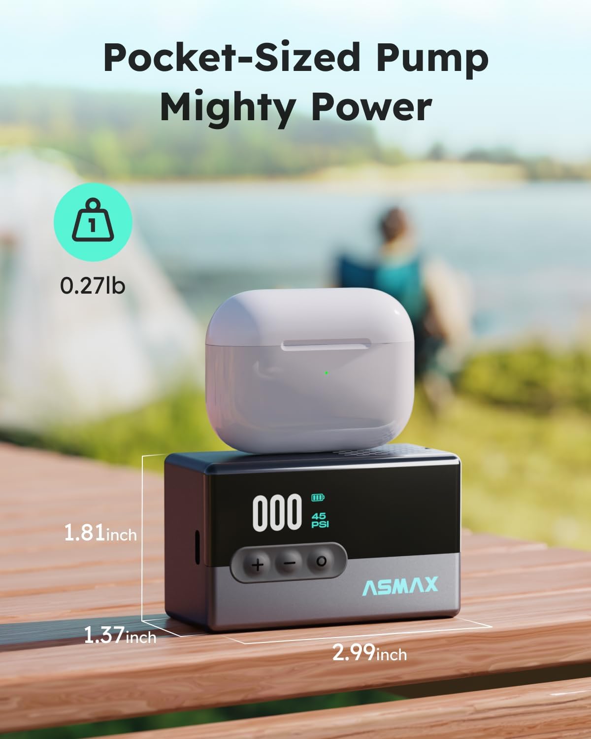 ASMAX Mini Bike Pump T30 User Manual