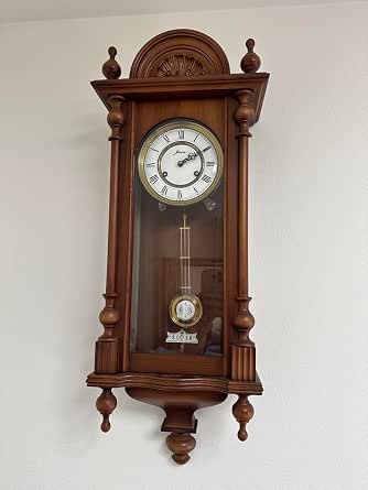 Amazon.co.jp: jlaid German Antique Wall Clock : Home & Kitchen