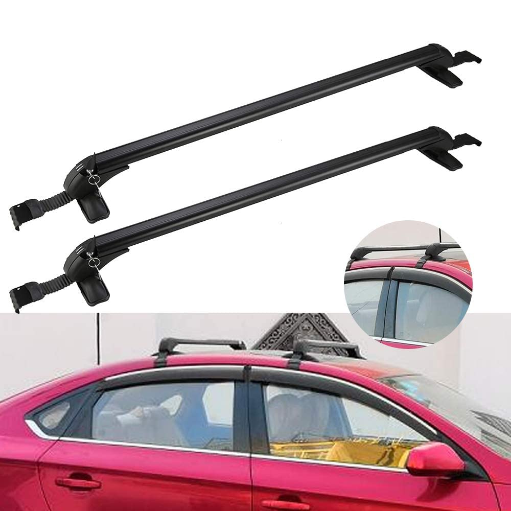 Buy Trintion Roof Bars T-slot channel allows Lockable Aluminium Rail ...