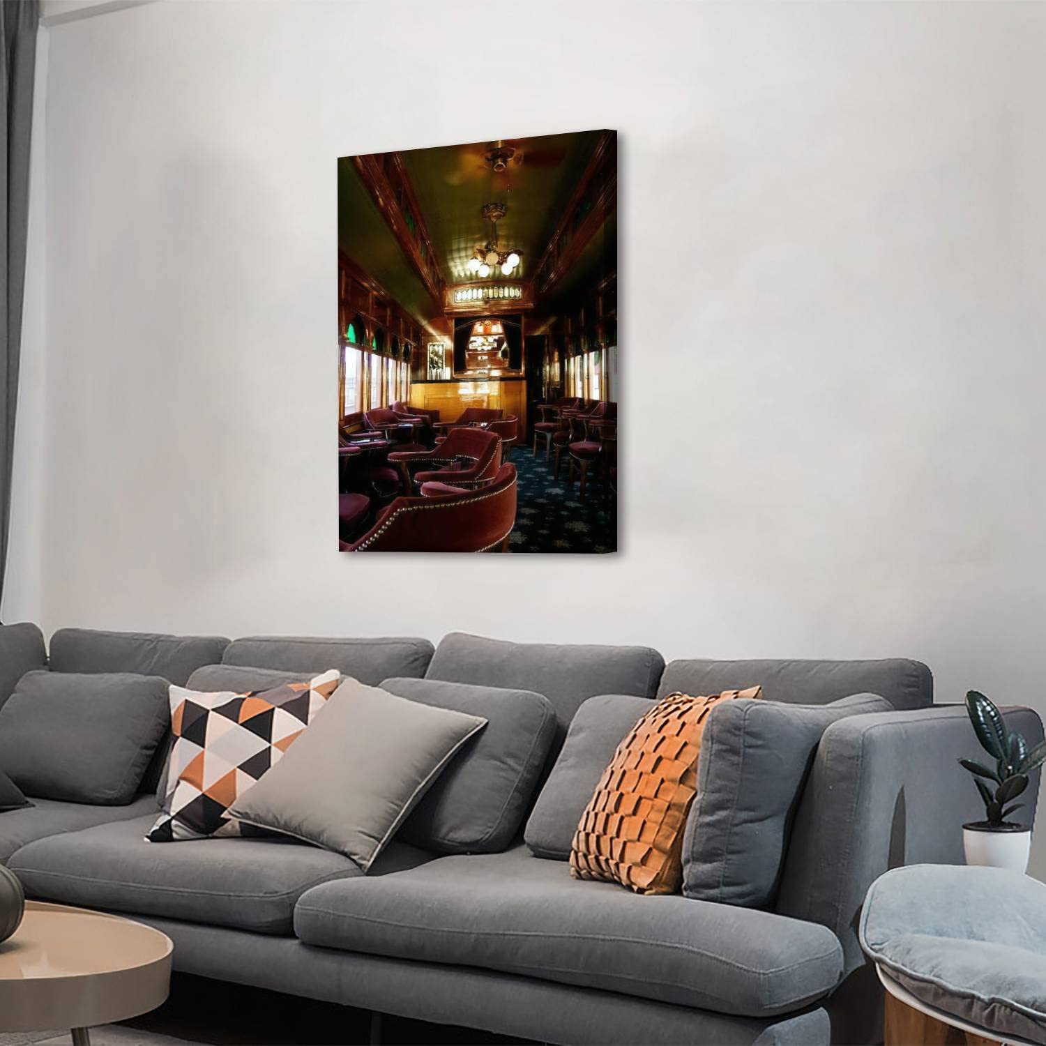 Victorian Parlor Painting Victorian Era 1800s Antique Portrait Of A