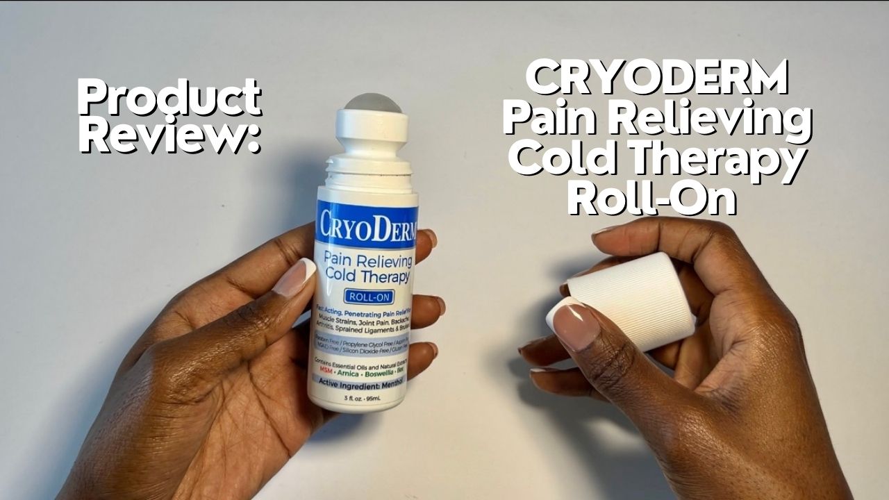 Watch Mess Free Pain Relief& Cryoderm Pain Relieving Roll-On on Amazon Live