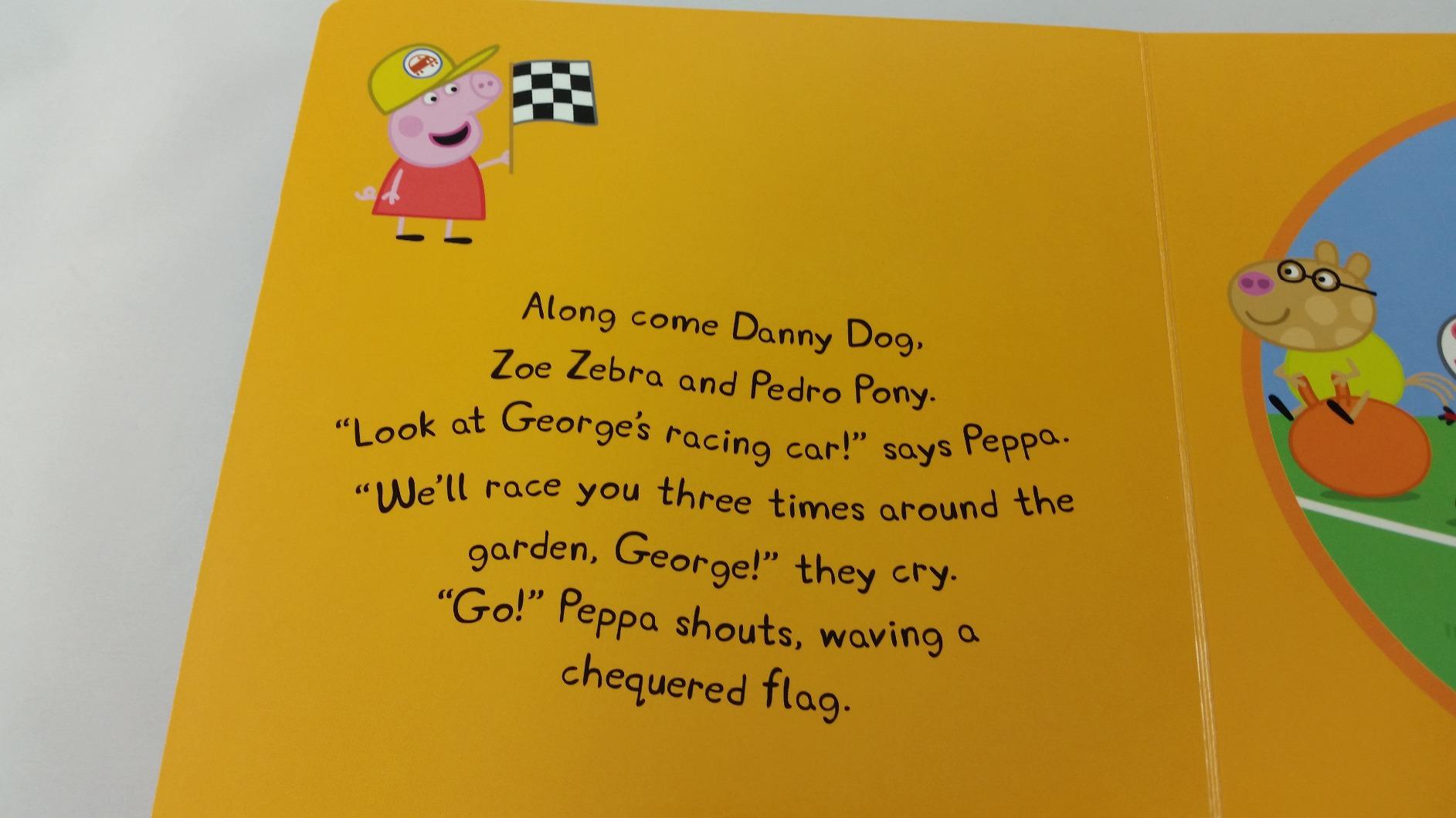 Peppa Pig: George's Racing Car: Amazon.co.uk: Peppa Pig: 9780723297901 ...