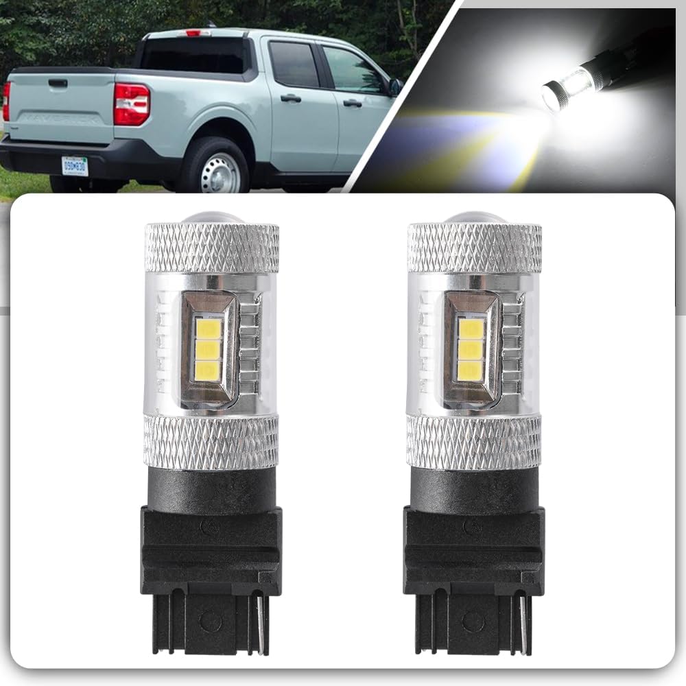Amazon.com: nsautolighting WT21W LED Bulb Backup Reverse Light Error ...