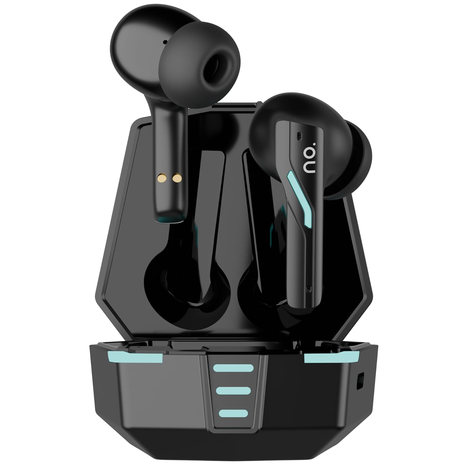 NOPE SONIC X1 TWS 50 Hrs Playtime, Ultra Low Latency 35MS , Quad Mic ...