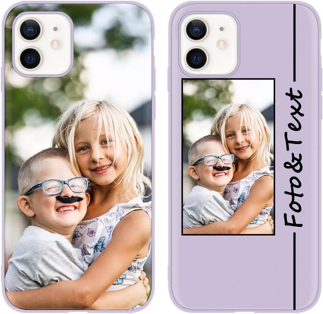 Amazon.com: Eouine Custom Phone Case for Apple iPhone 12 (6.1 ...