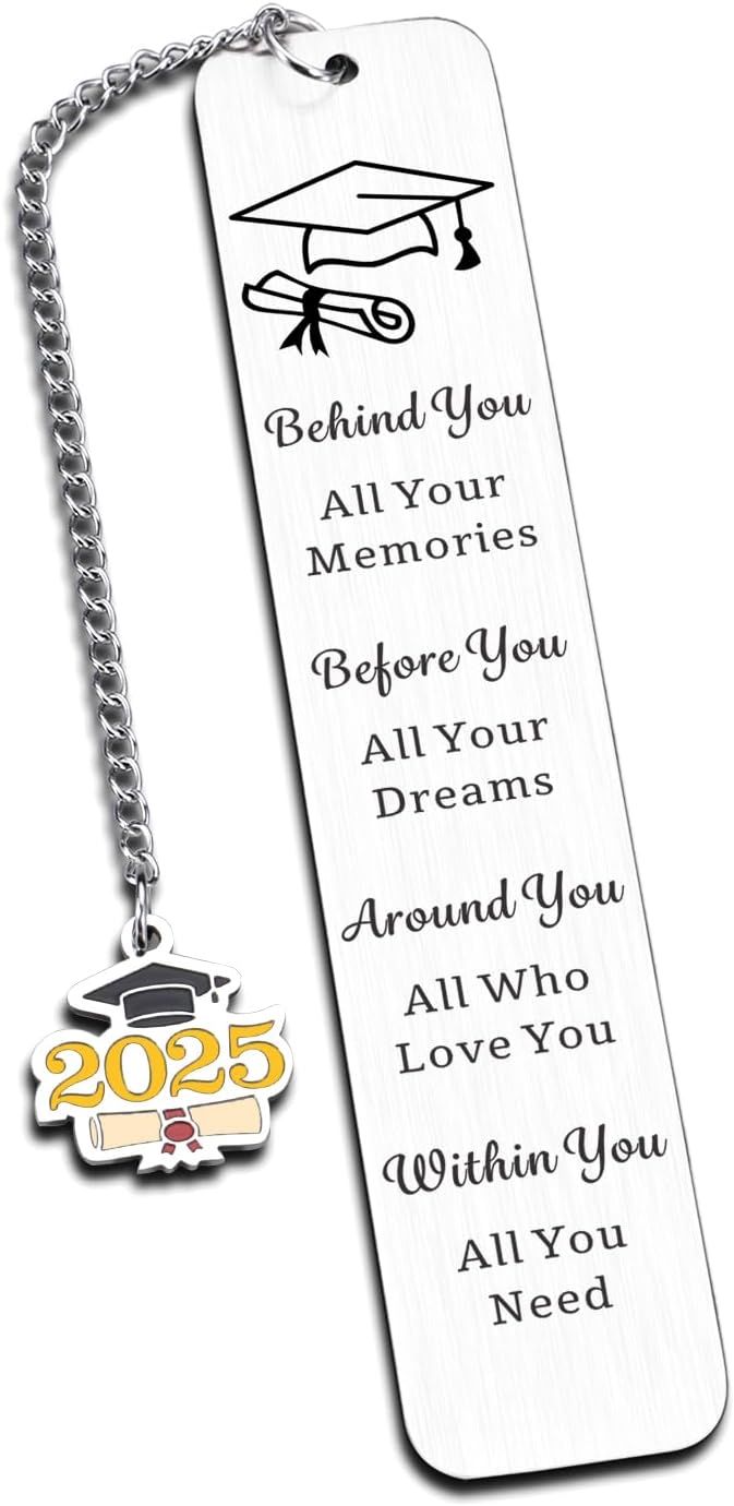 Amazon.com: 2025 Graduation Bookmarks Graduation Gifts for Her Him ...