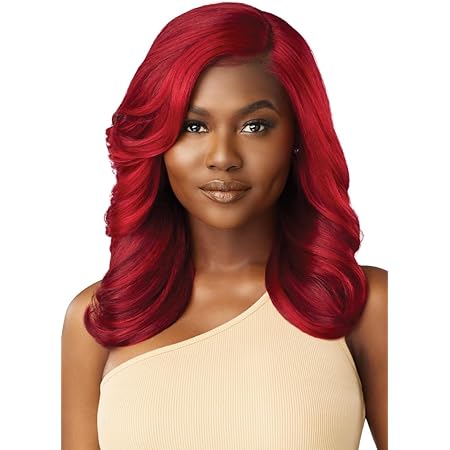 Amazon.com : Outre Lace Front Wig - Melted Hairline - Rubina (DRFF ...