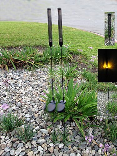 CAT Tail Yellow LED Solar Stake Light - Amazon.com
