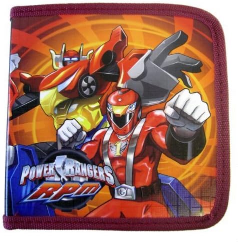 Power Rangers RPM CD/DVD Holder - Bandai Power Rangers RPM CD/DVD Case ...