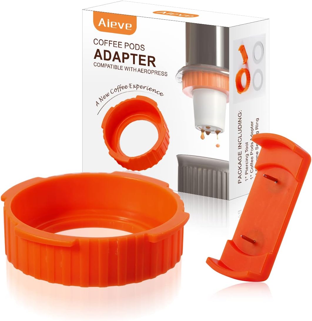 Amazon.com: AIEVE Coffee Pod Adapter Compatible with Aeropress Coffee ...