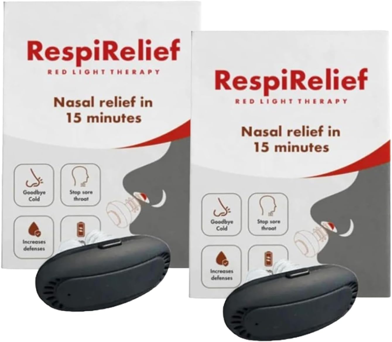 Amazon.com: No More Colds Red Light Therapy for Nose, Nomorecolds Red ...