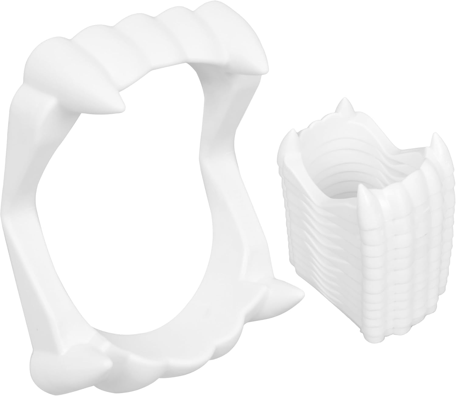 Amazon.com: Chambom Halloween Vampire Teeth - 12 Pairs Vampire Fangs ...