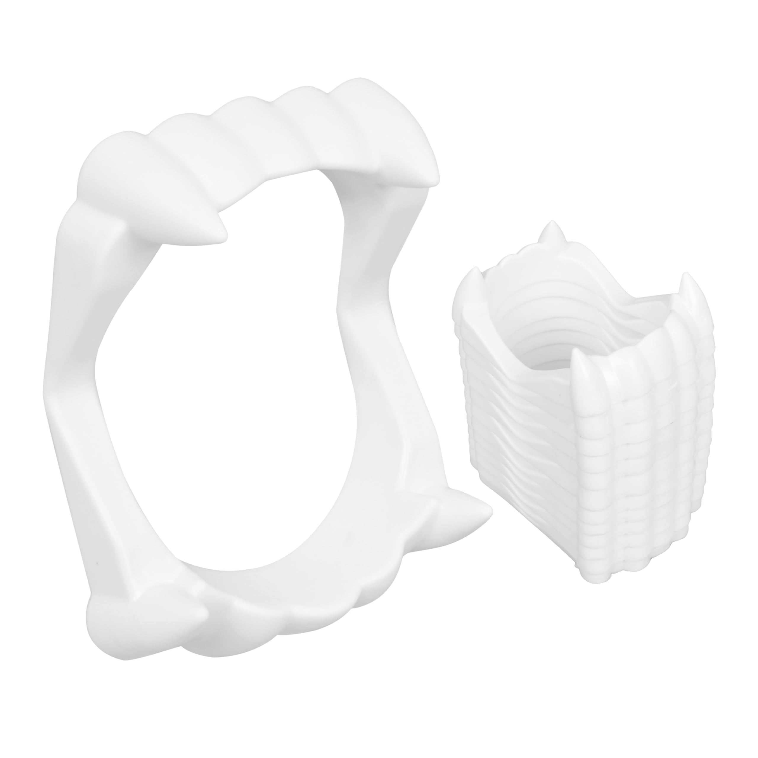 Amazon.com: Chambom Halloween Vampire Teeth - 12 Pairs Vampire Fangs ...