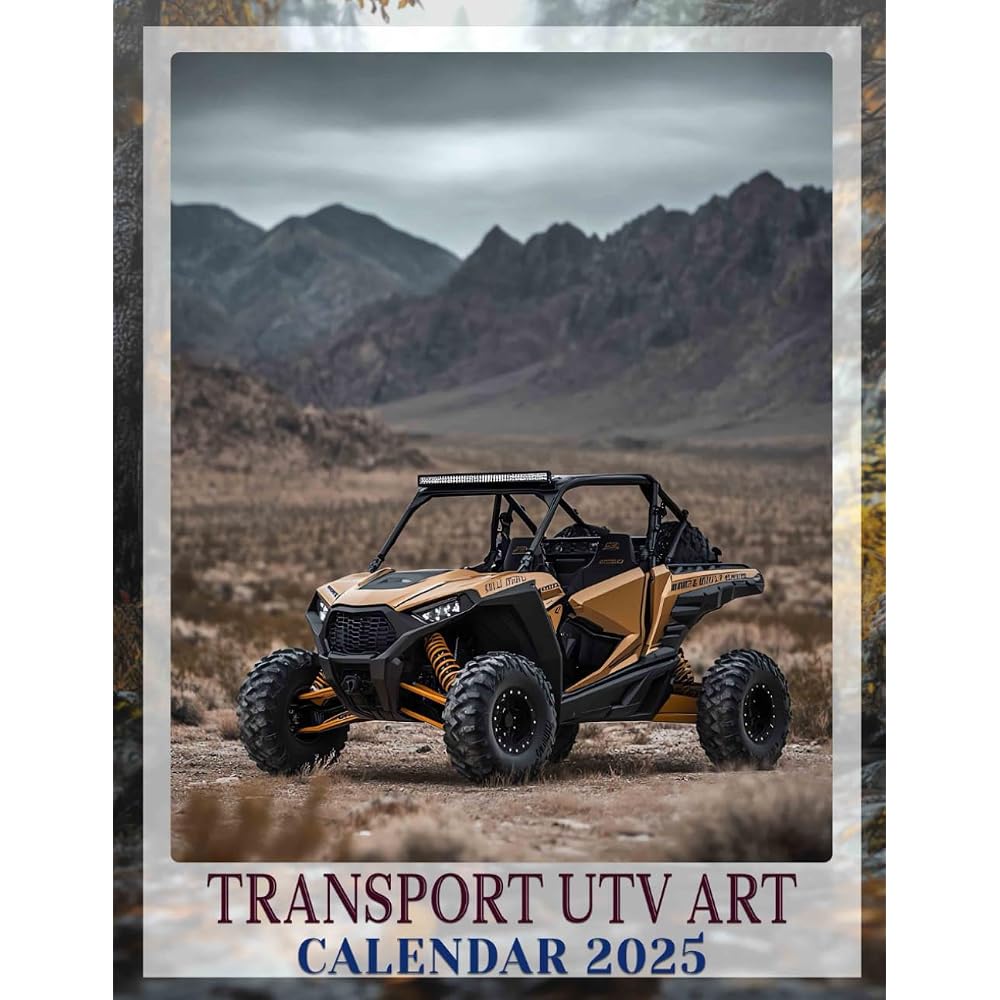 $2/mo - Finance Transport UTV Art Calendar 2025: Experience a Year of ...