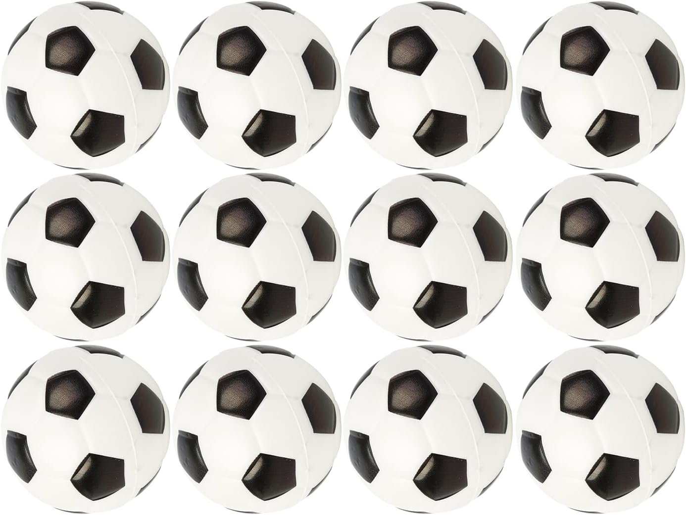 SULOLI 12PCS Soft Foam Sponge Sports Balls Mini Foam Balls Football for ...