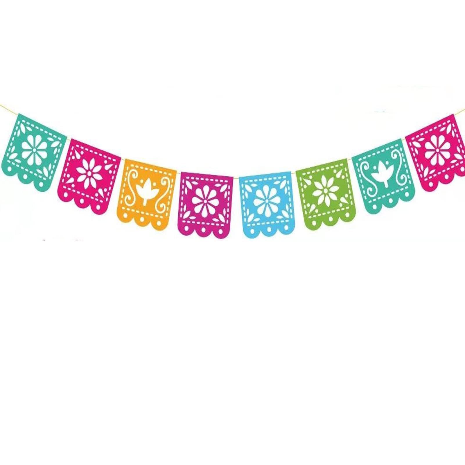 Papel Picado Banner Png