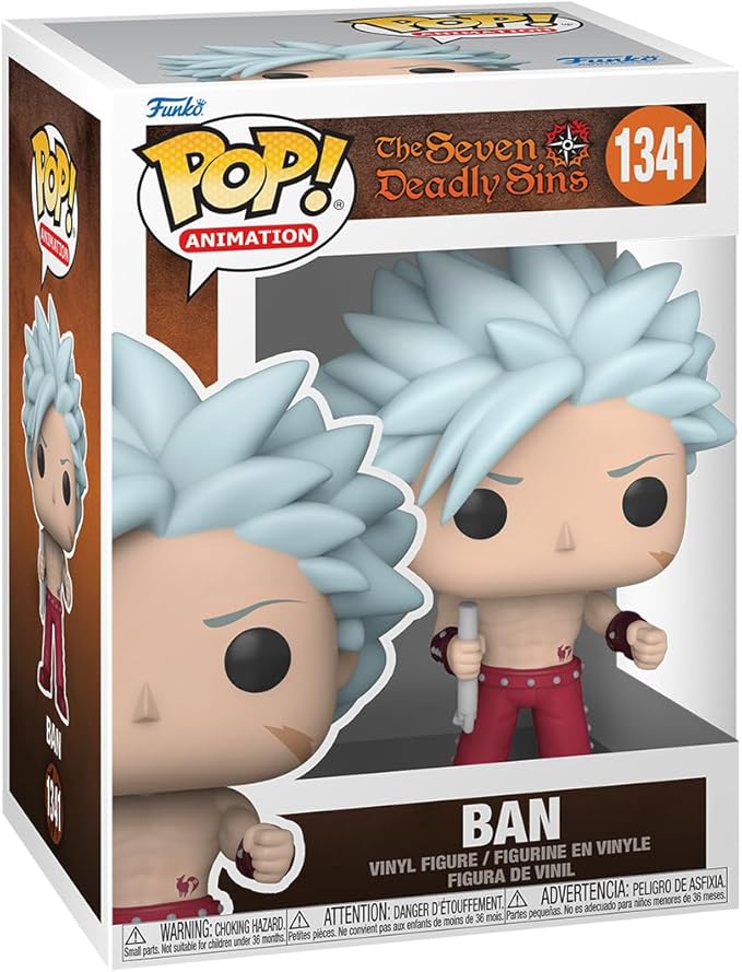 Amazon.com: Funko POP! Animation: Seven Deadly Sins - Ban - Collectable ...