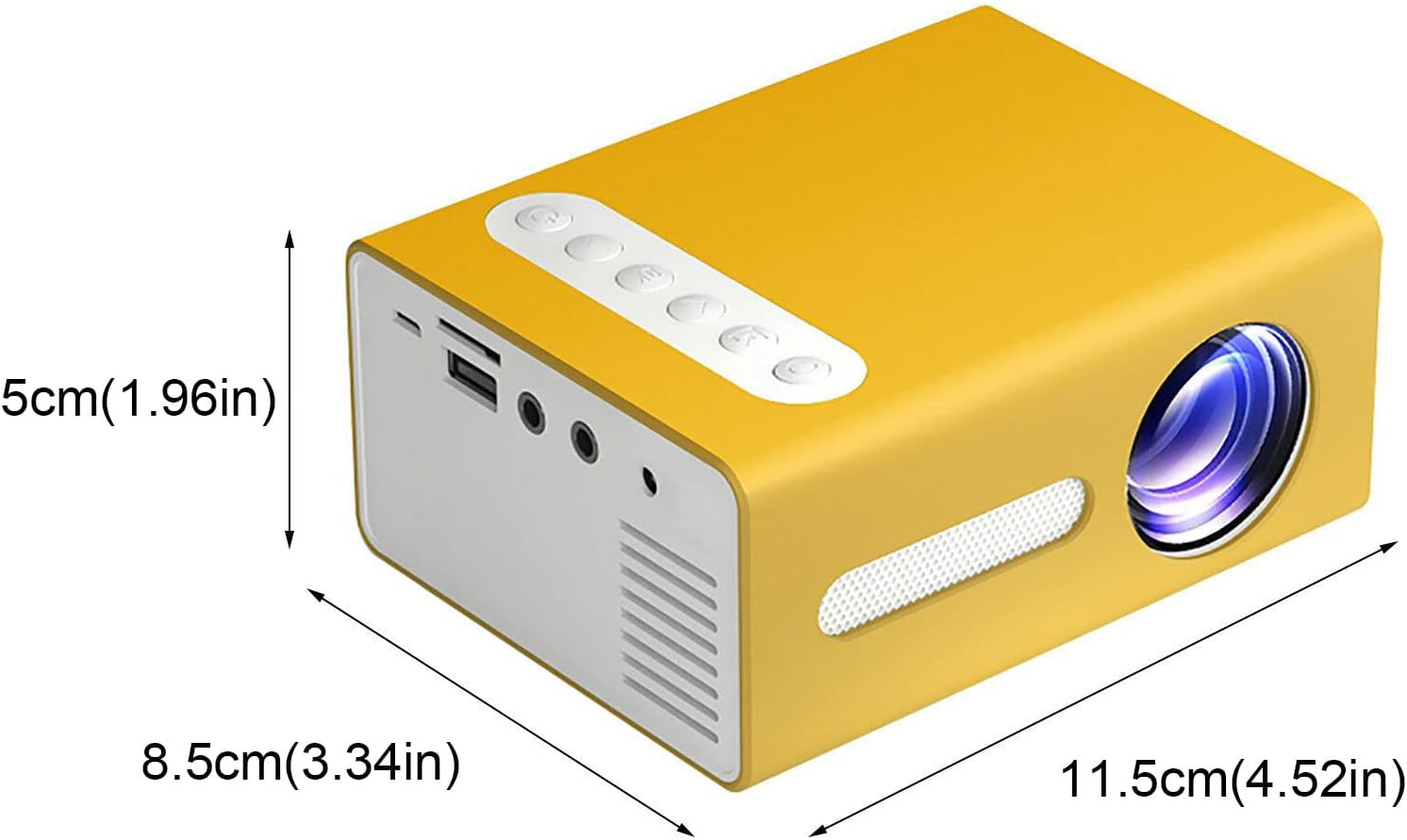 Buy Auto Sticks Pure Portable USB LED TF AV 0.38x0.28in HD HDMI Mini ...