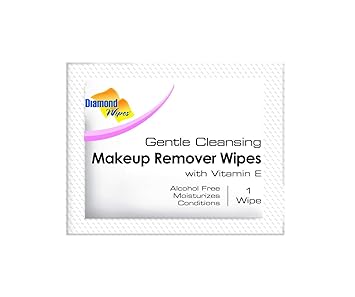 Amazon.com : Diamond Wipes Gentle Makeup Remover Cleansing Face Wipes ...