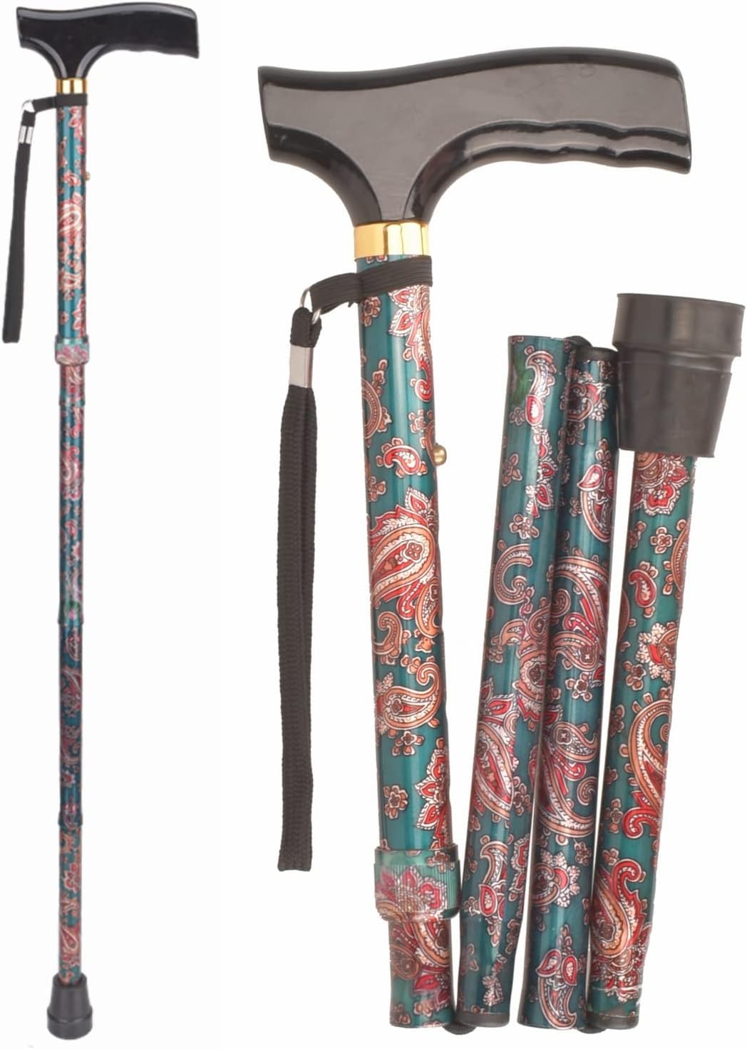 RMS Cane Tip - Self Standing Quad Base Replacement for Most Walking ...