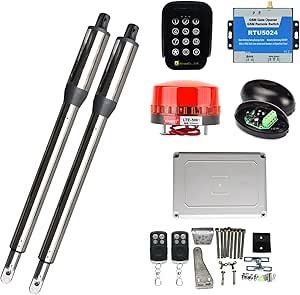 Automatic Gate Opener Kit 300Kg Automatic Double Leaf Swing Gate ...