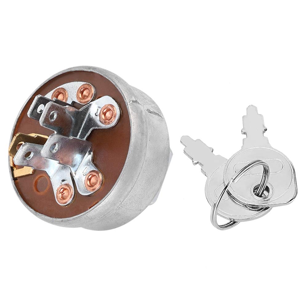 Lawn Tractor Ignition Switch,Starter Switch Metal Lawn Mower Ignition ...