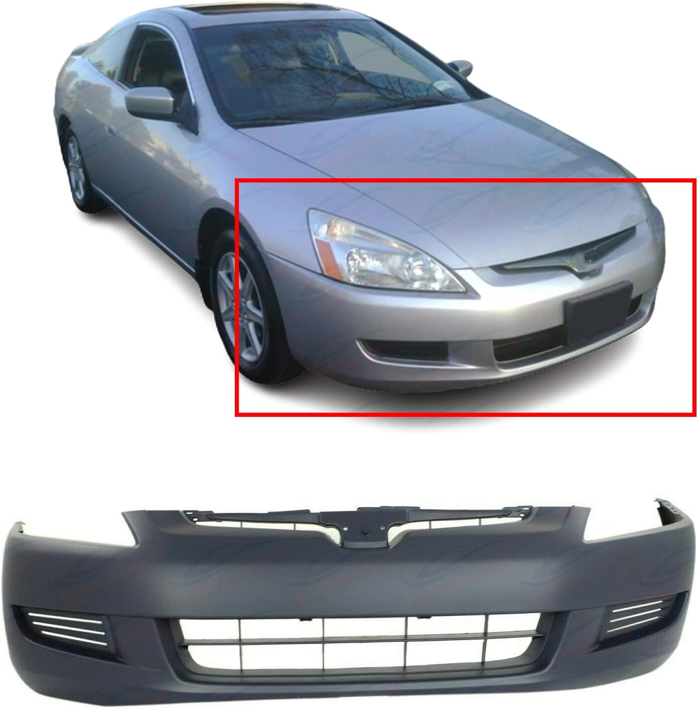 2006 Honda Accord Front Bumper