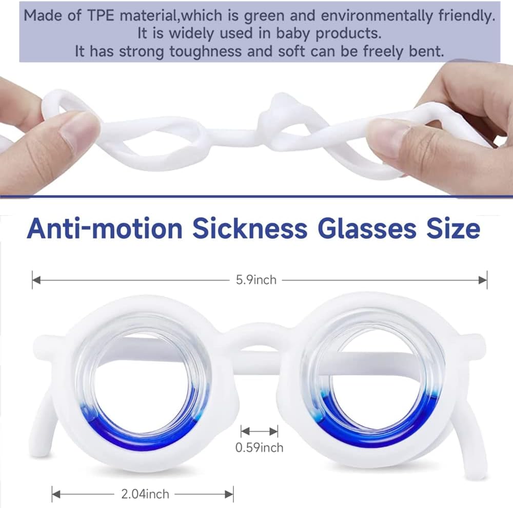 Motion Sickness Glasses Anti Motion Sickness Glasses Nausea Relief ...