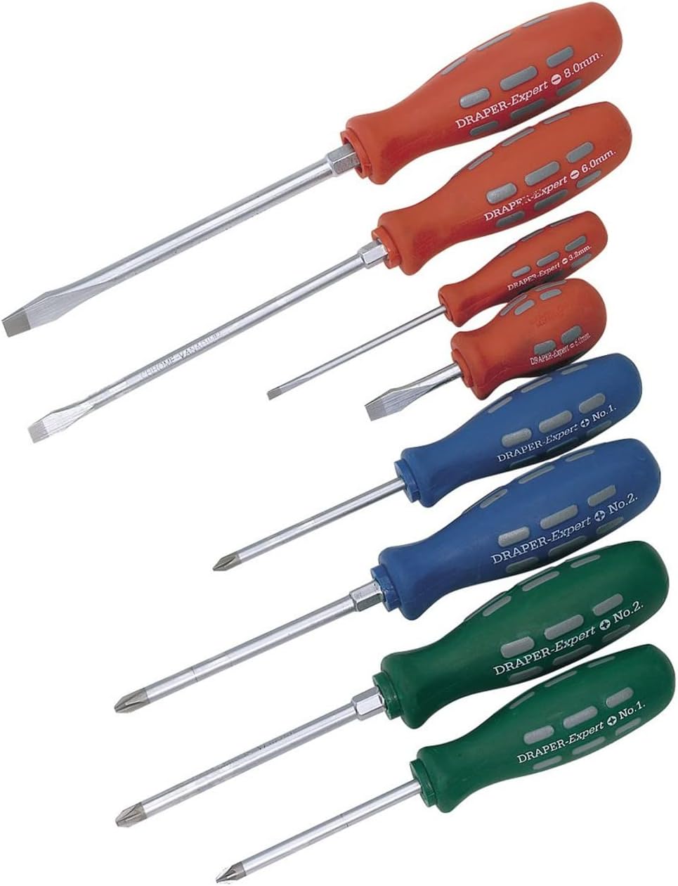 Draper 56772 Expert Mechanics Screwdriver Set, 8 Pieces : Amazon.co.uk ...