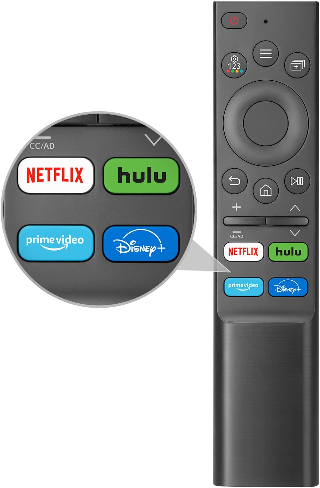 Universal Replacement Remote, for Samsung TV Frame Serif Crystal UHD ...