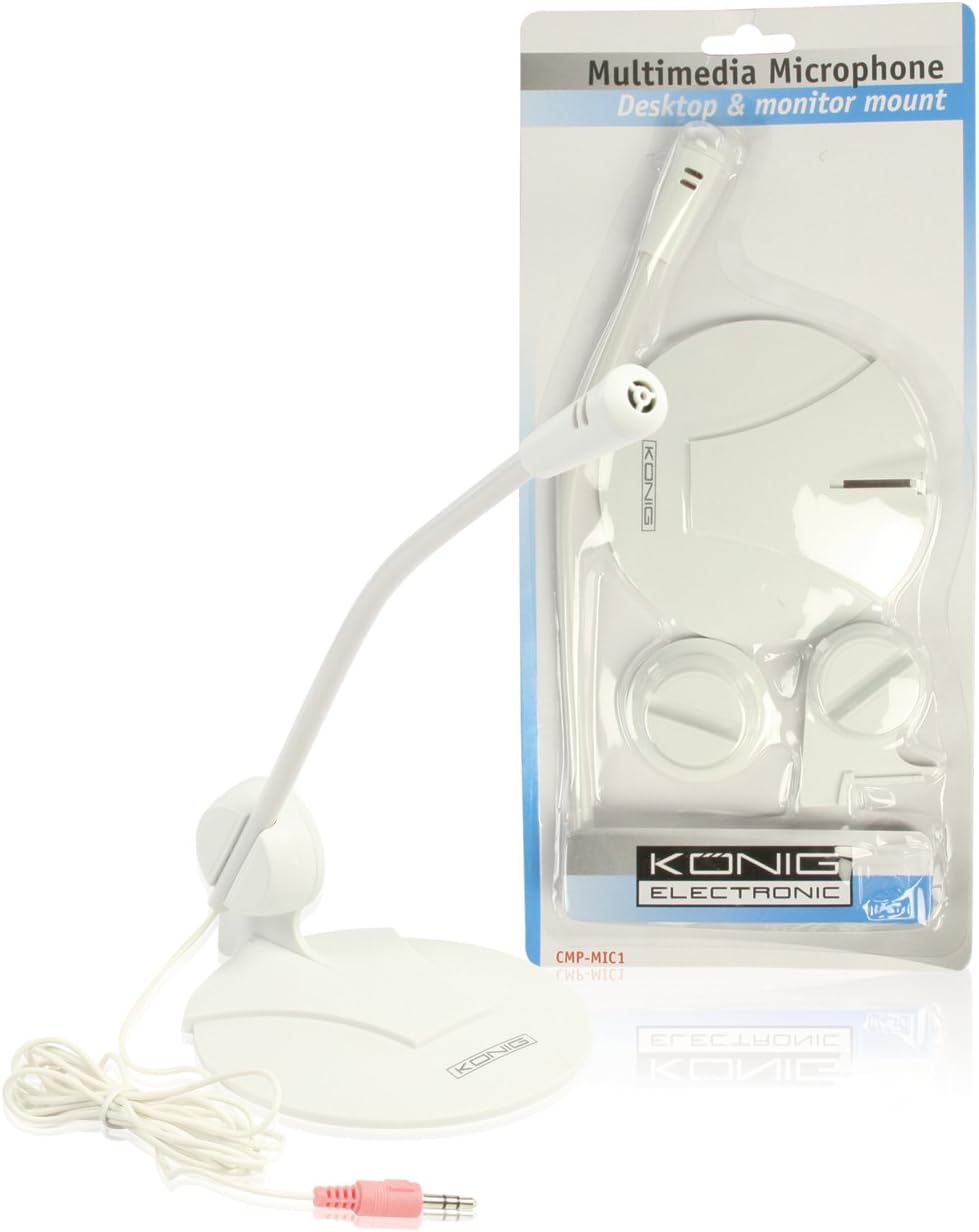 Desktop microphone, 600 Ohms, height adjustable: Amazon.co.uk ...