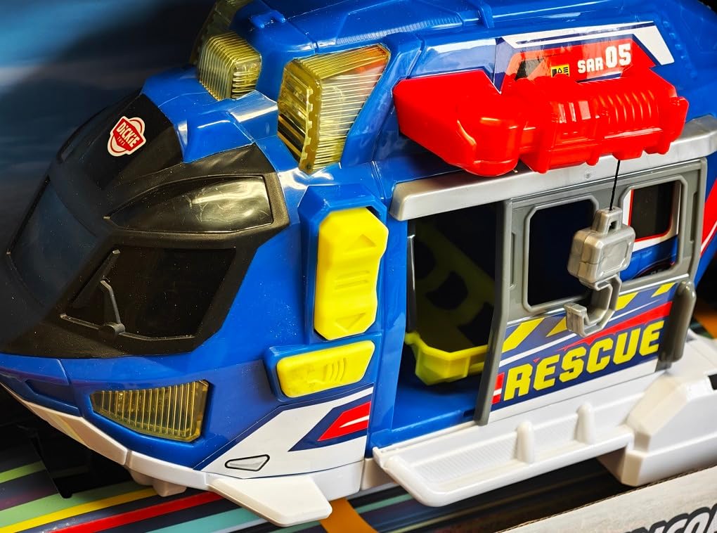 Dickie Toys - Spielzeug-Helikopter für Kinder ab 3 Jahre, groß (39 cm ...