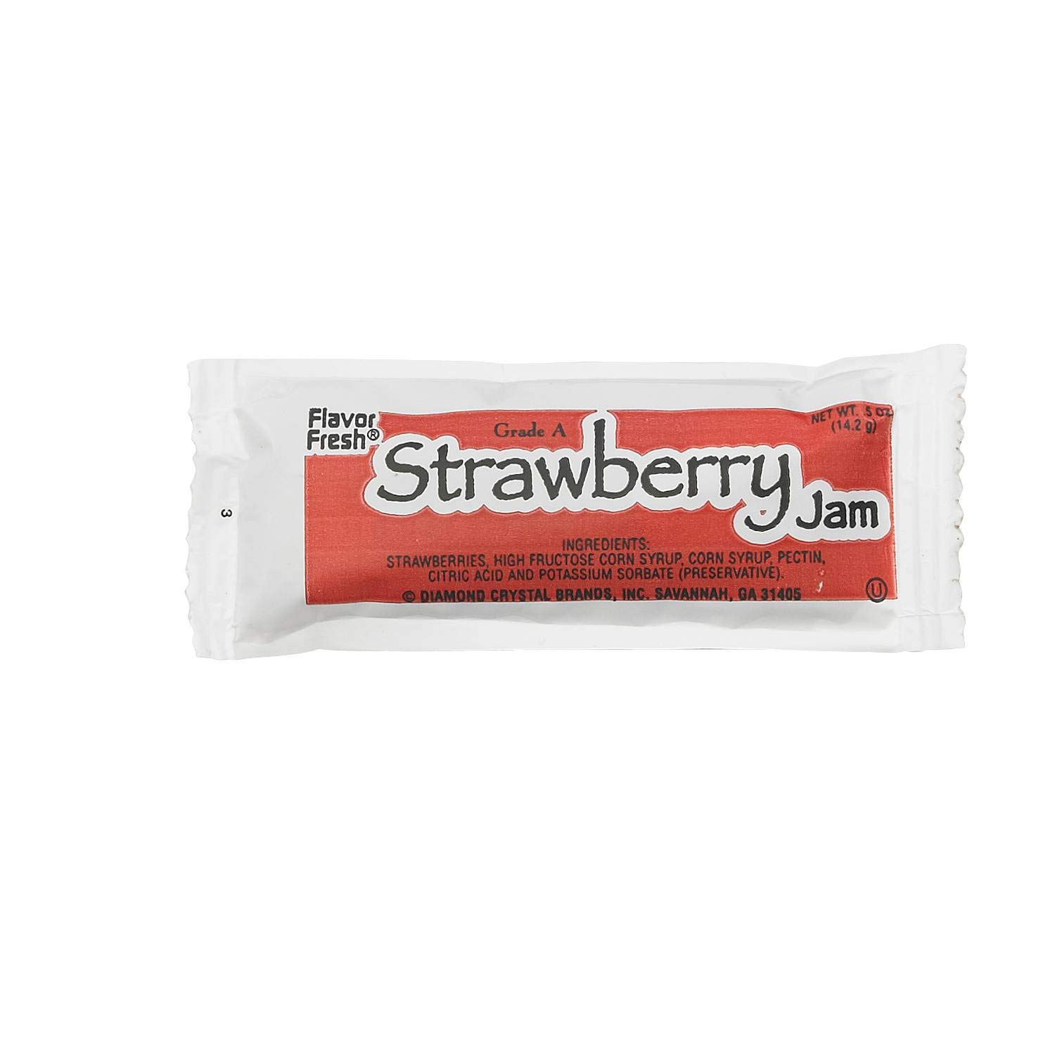 Amazon.com: Flavor Fresh Strawberry Jam Pouch, 0.5 Ounce - 200 per case ...