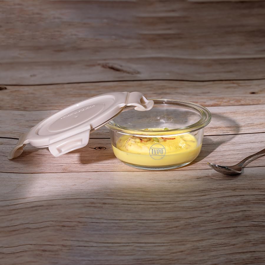IVEO Borosilicate Glass Container, Fresh Nano | Microwave Safe Mini ...