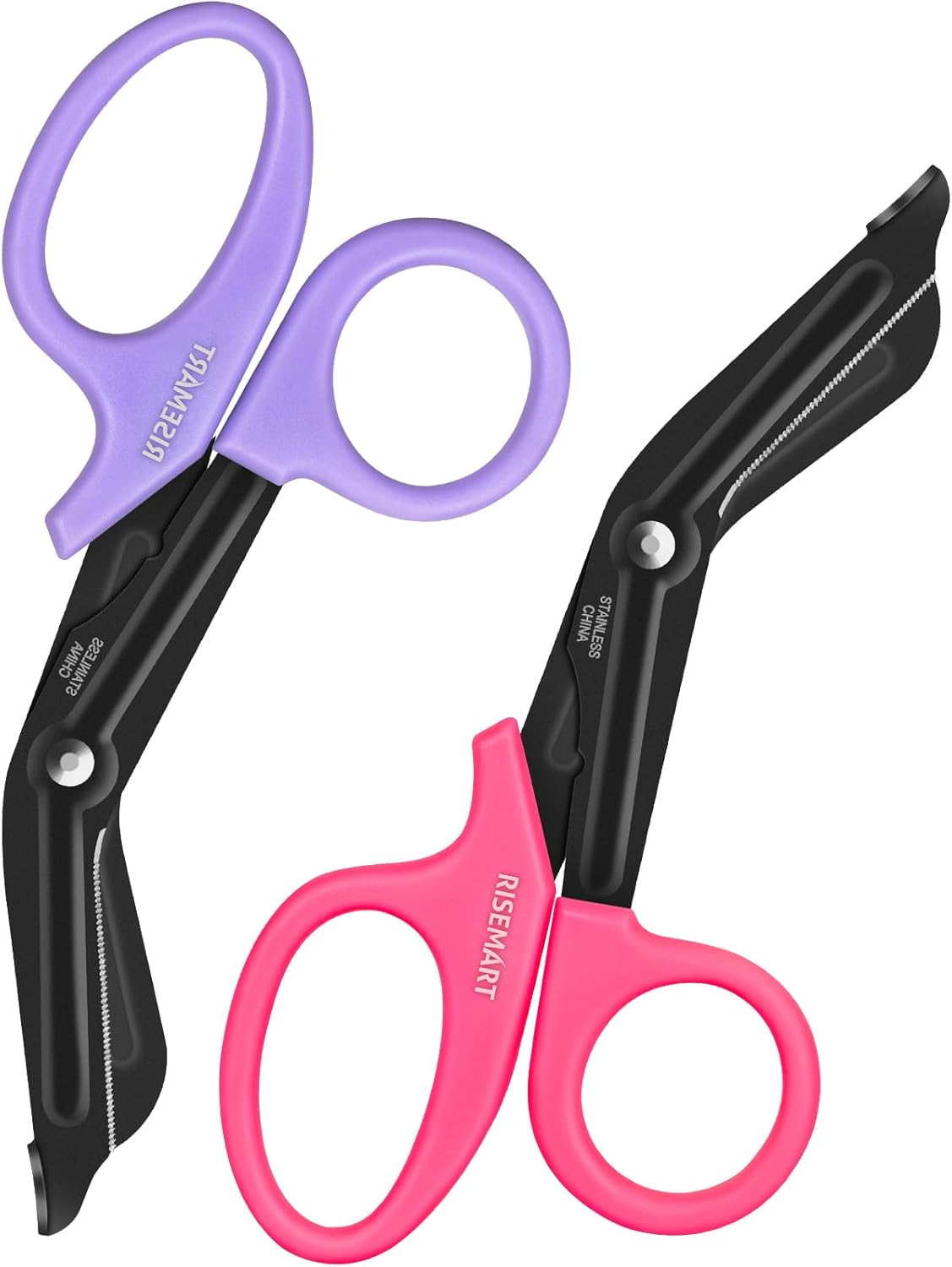 Amazon.com: Trauma Shears - RISEMART Medical Scissors Bandage Scissors ...