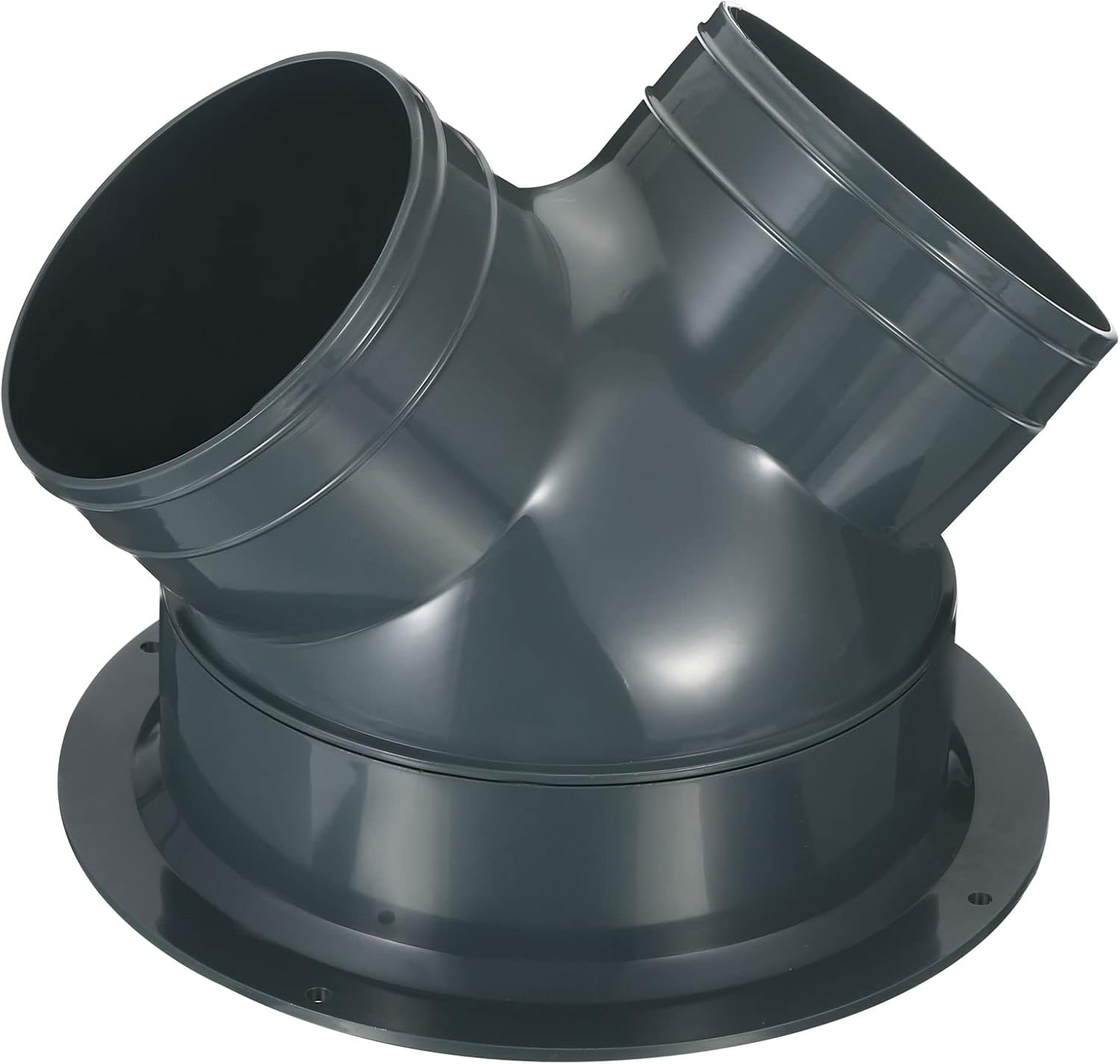 PATIKIL 3 Way Duct Splitter, 4"x4"x6" Y Reducer Connector Air Vent Duct ...