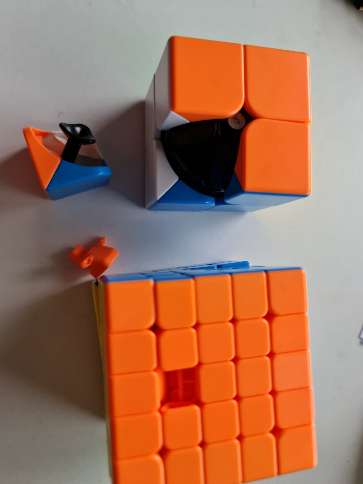 D-FantiX Speed Cube Bundle, Mofang Meilong 2x2 3x3 4x4 5x5 Stickerless ...